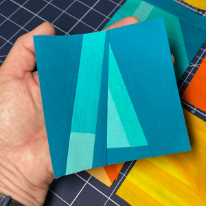 Mini Monochromatic Bee Blocks - Sarah Goer Quilts